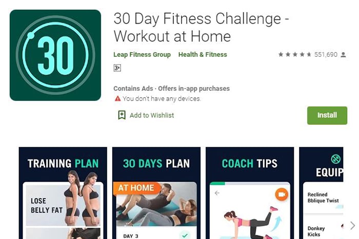 實用健身App，成為你健身好幫手